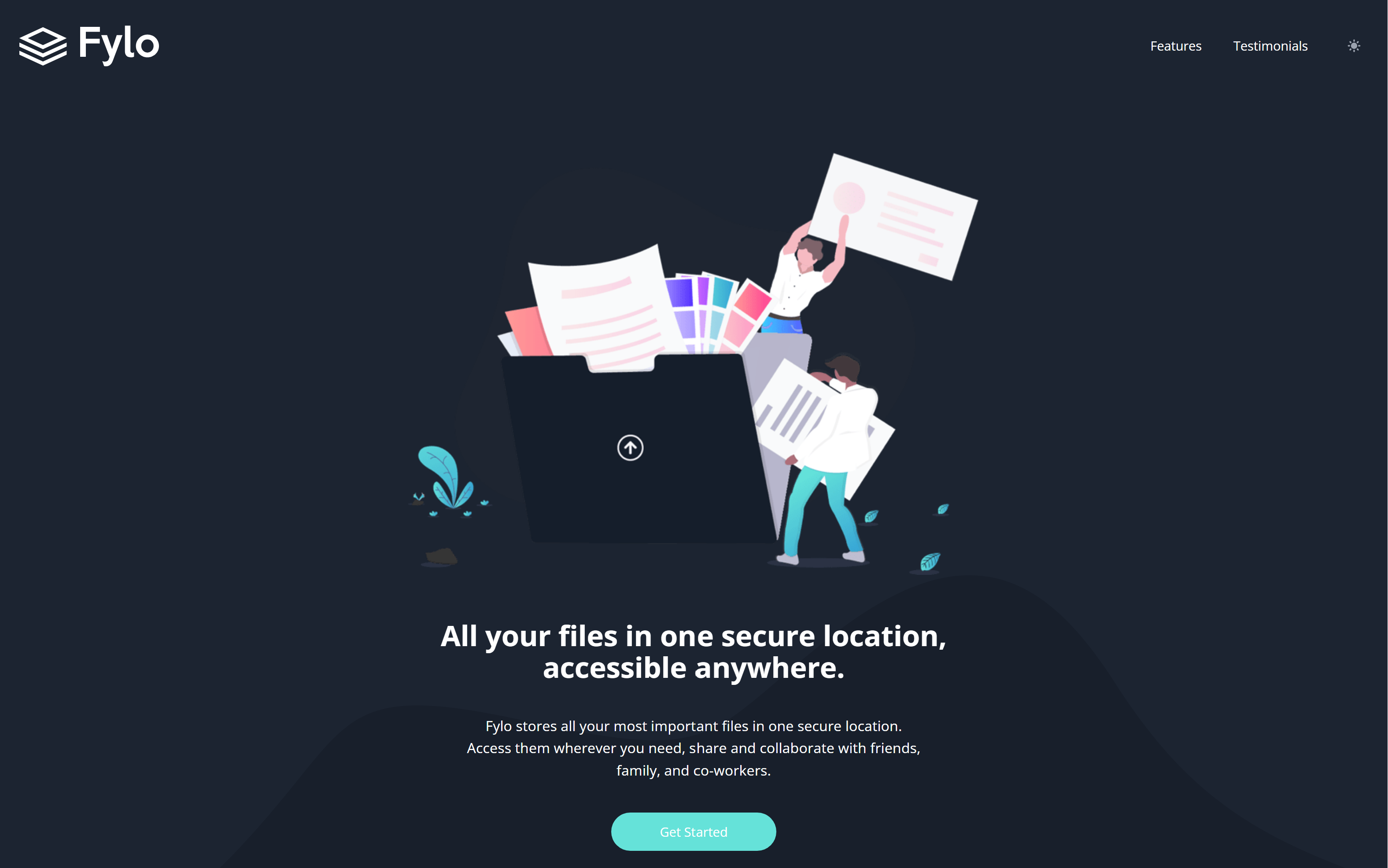 GitHub - vvsdan/fylo-tailwindcss